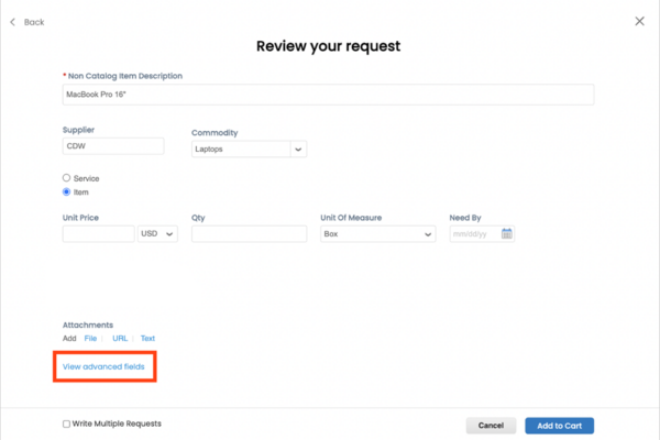 How Coupa Centralizes the Procurement Intake Process With Guided Experience